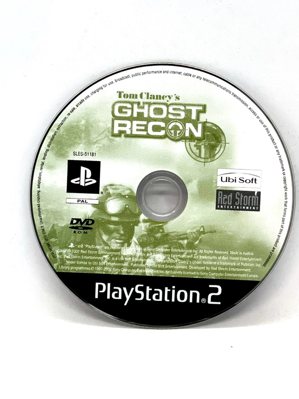Ghost Recon PS2 (game only) - PlayStation 2 | Retrobroker