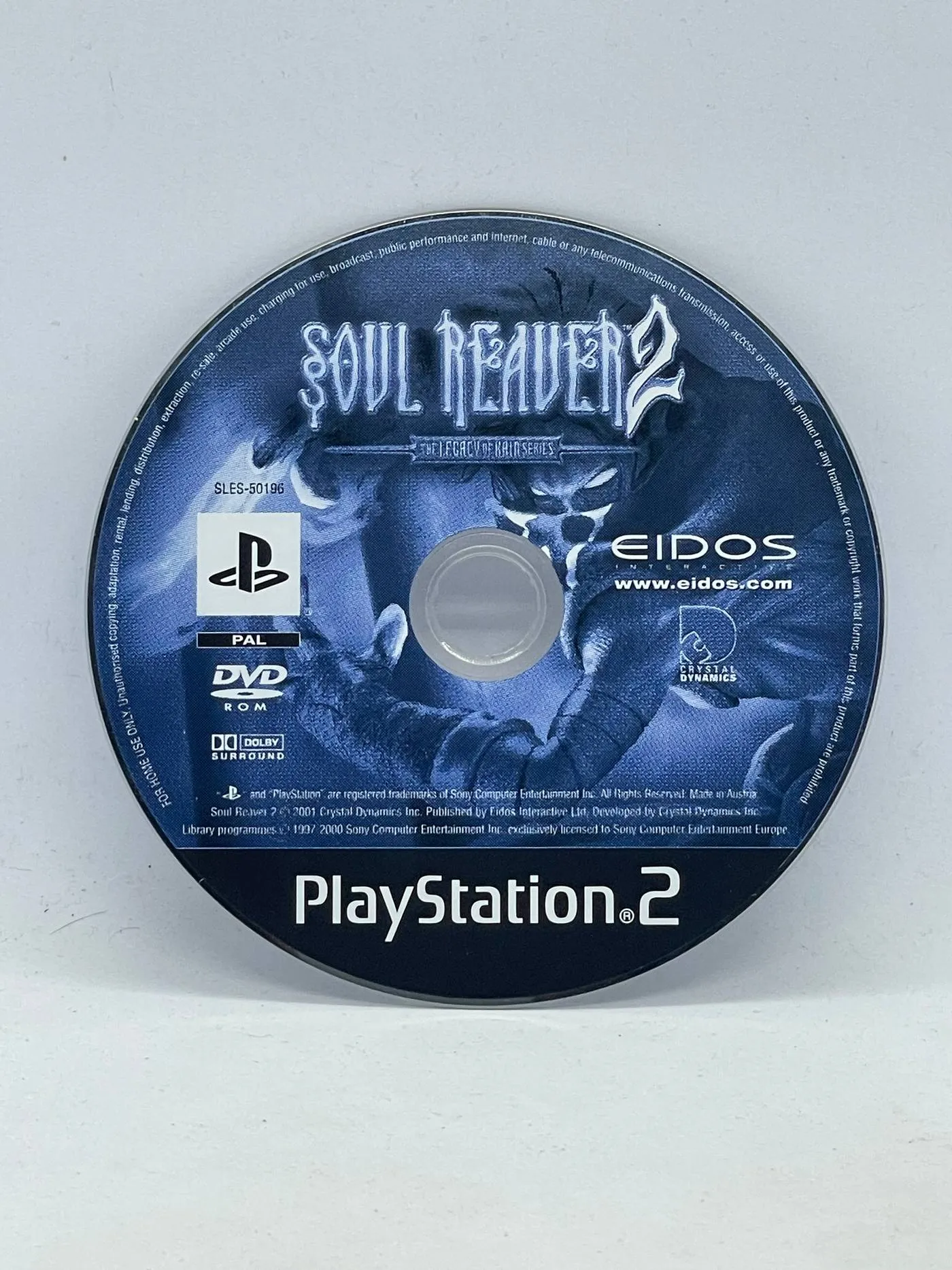 Legacy of Kain Soul Reaver 2 PS2 (only game) - PlayStation 2 | Retrobroker