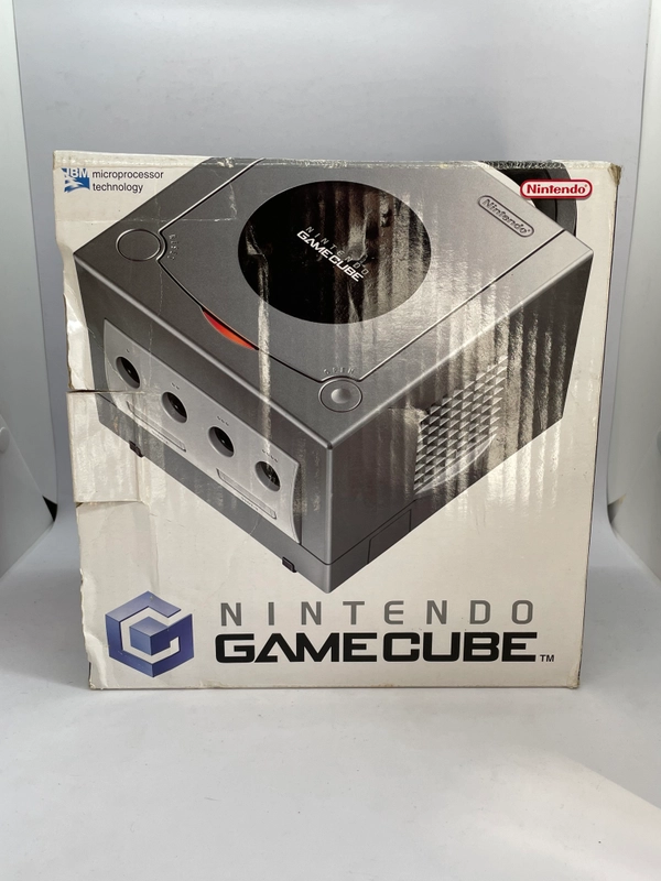 Nintendo GameCube Gray Console + Box + Manual Set - Nintendo GameCube ...
