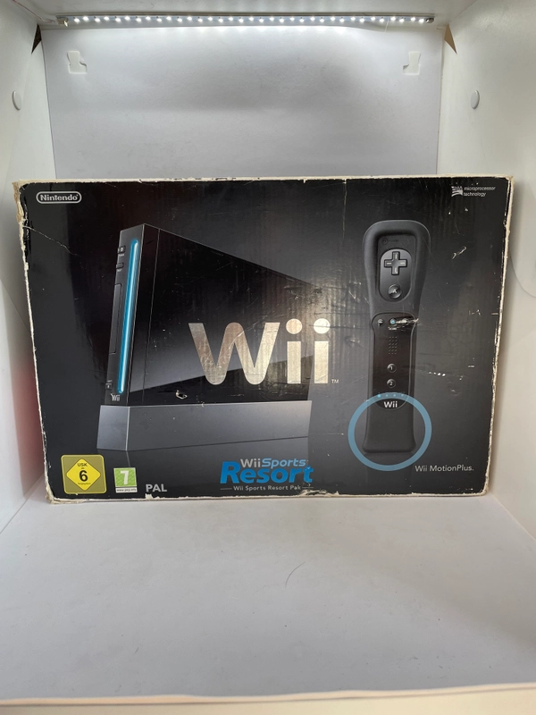 Nintendo Wii Console Black + Cardboard Set - Nintendo Wii | Retrobroker