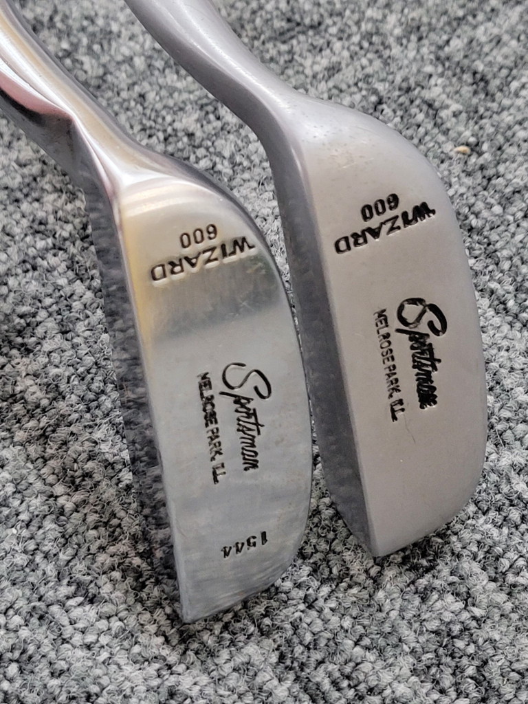 日本代購代標第一品牌【樂淘letao】－138487。WIZARD 600 SPORTSMAN 2本セット パター 35インチ 34インチ カバー付き