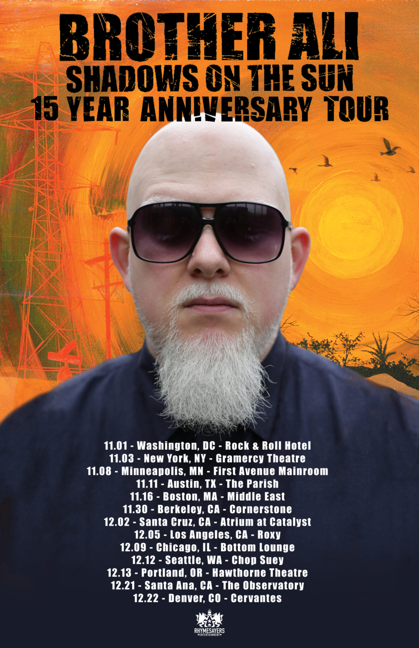 Brother Ali’s Shadows on the Sun 15 Year Anniversary Tour | Viva La Hip Hop