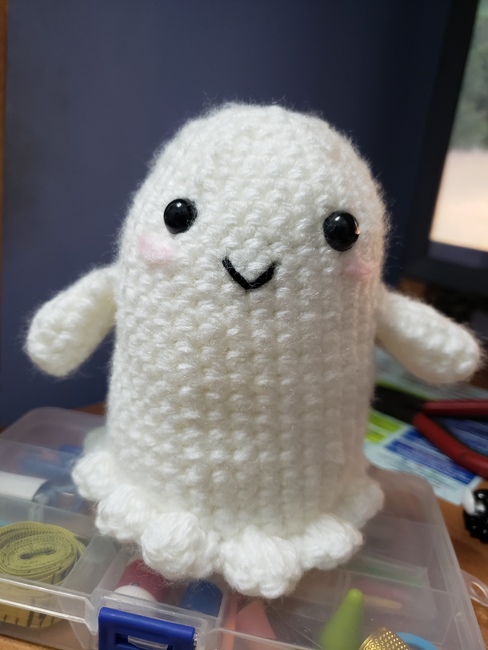 BlueberryShortcake's make photo for Jumbo ghost (No-sew!)