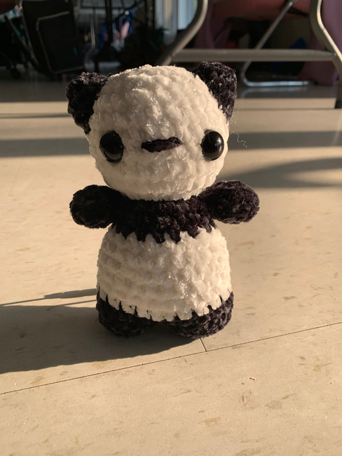 Paula the Panda Lowsew: Crochet pattern | Ribblr