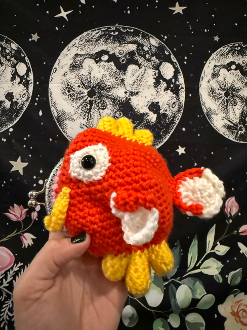 Magikarp Pokemon Coin Purse: Crochet pattern | Ribblr