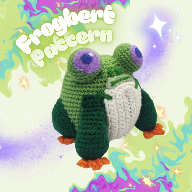 Frogbert palia plushie: Crochet pattern | Ribblr