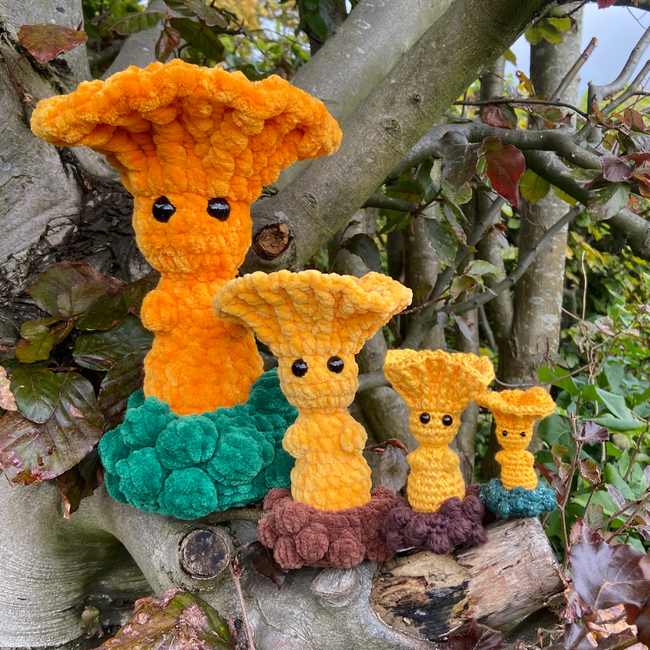 Mushkin Chanterelle: Crochet pattern | Ribblr