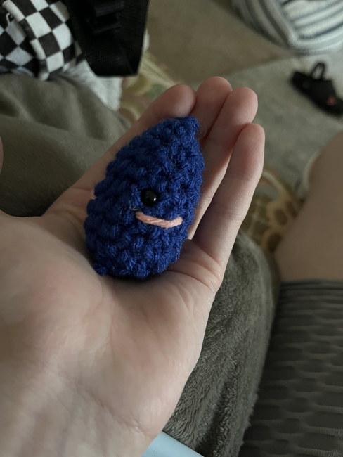 Fire and water sprite: Crochet pattern | Ribblr