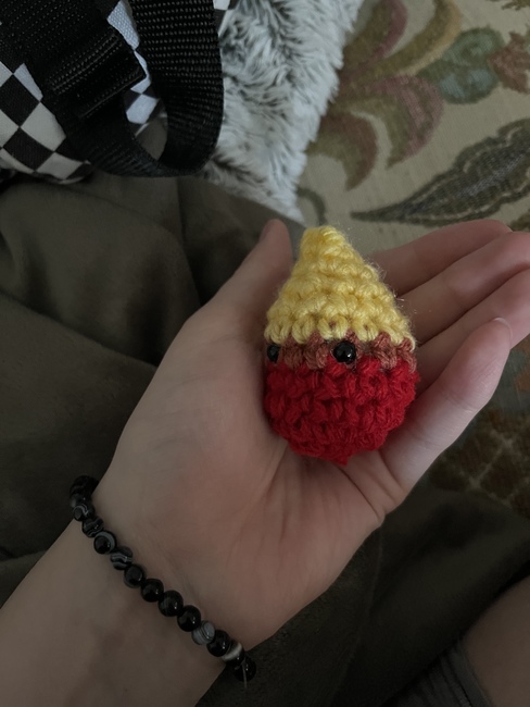 Fire and water sprite: Crochet pattern | Ribblr