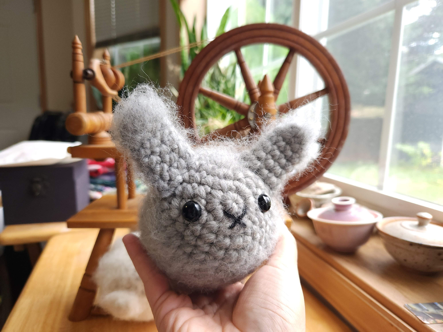 FREE Angora Bunny Dumpling Amigurumi: Crochet pattern | Ribblr