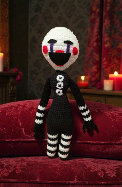 Marionette puppet fnaf: Crochet pattern | Ribblr