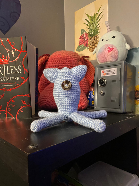 FREE Coraline Octo cat: Crochet pattern | Ribblr