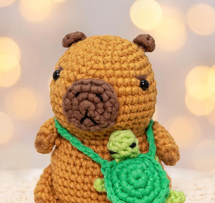 FREE Crochet Capybara: Crochet pattern | Ribblr