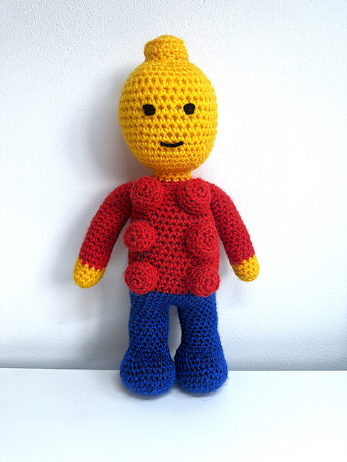 Lego Man Crochet Pattern: Crochet pattern | Ribblr