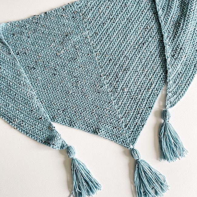 Modern Day Shawl: Crochet pattern | Ribblr