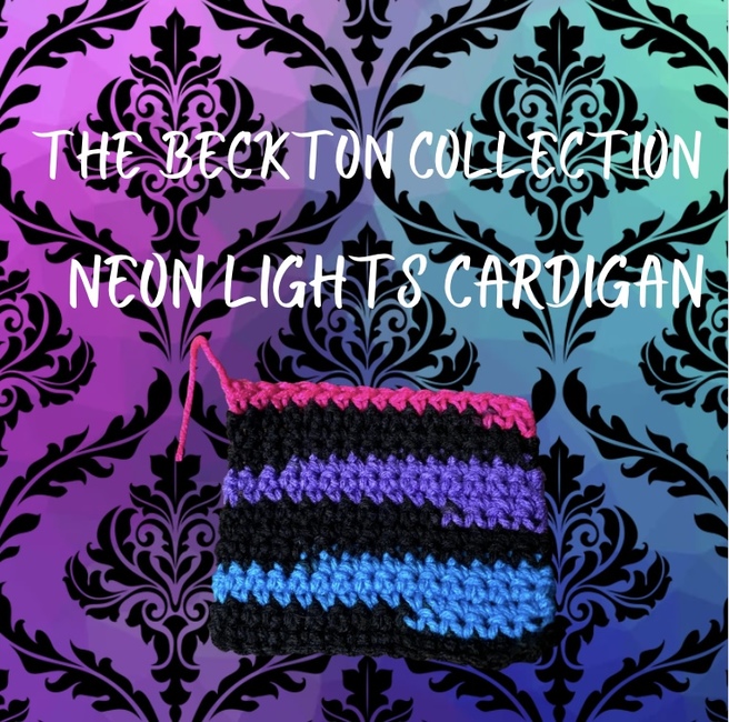 FREE Neon Lights Cardigan: Crochet pattern | Ribblr