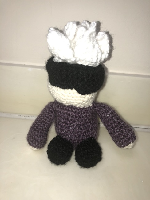 Gojo crochet pattern: Crochet pattern | Ribblr