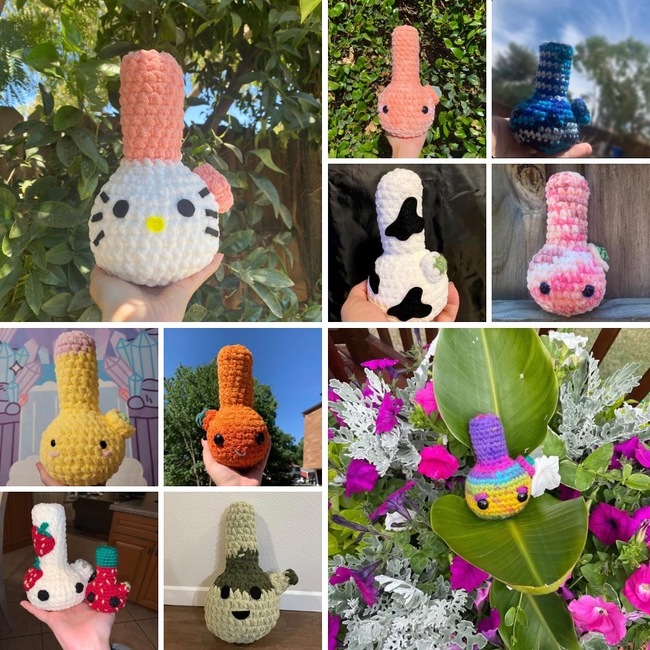 Buckley the Bong Pattern: Crochet pattern | Ribblr