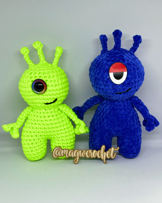Mars the Martian: Crochet pattern | Ribblr