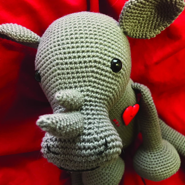 Ruby the Rhino: Crochet pattern | Ribblr