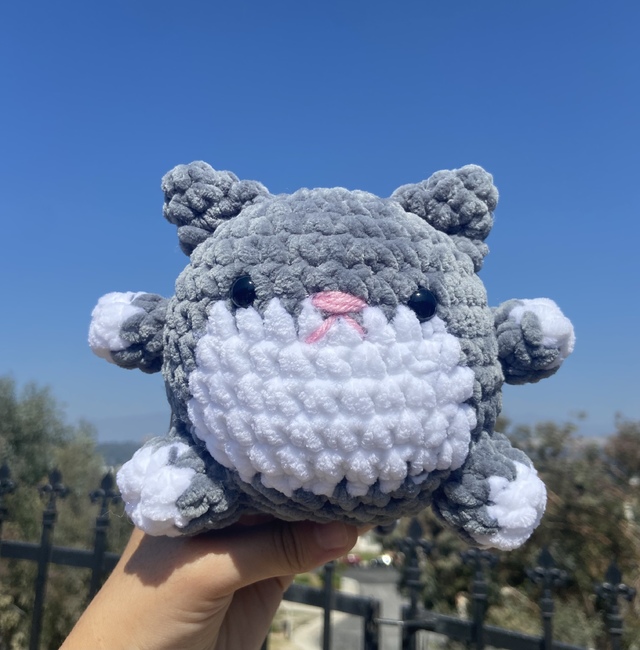Tubby Cat Pattern: Crochet pattern | Ribblr