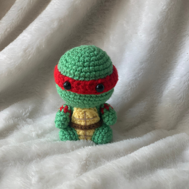 Ninja Turtle Amigurumi: Crochet pattern | Ribblr