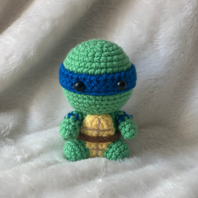 Ninja Turtle Amigurumi: Crochet pattern | Ribblr