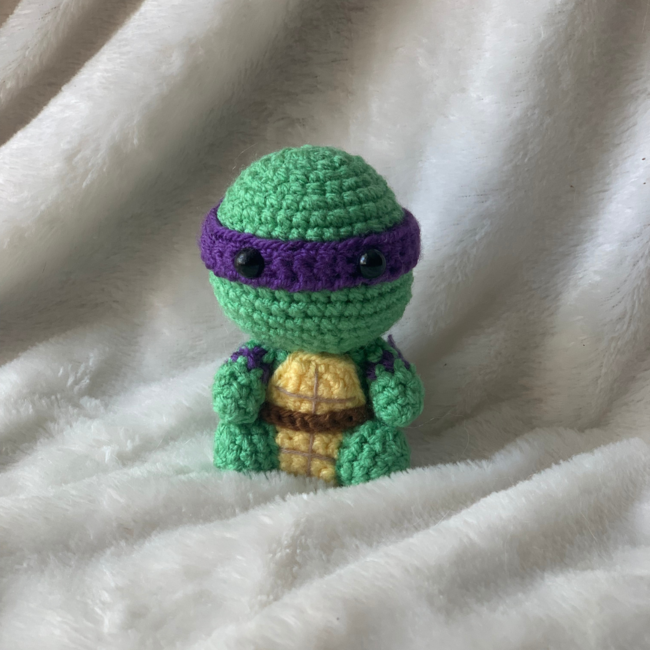 Ninja Turtle Amigurumi: Crochet pattern | Ribblr