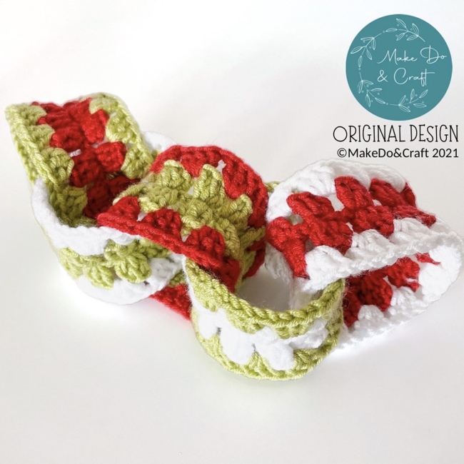 Granny Paper Chains: Crochet pattern | Ribblr