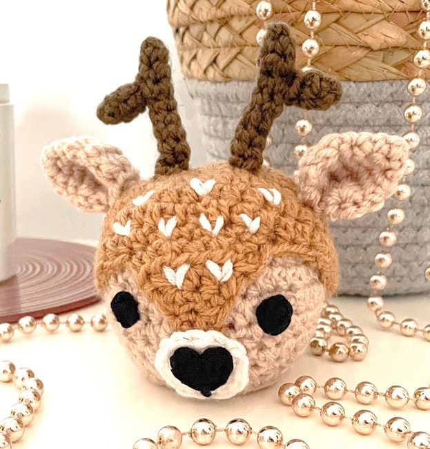 Deer Chocolate Orange Cover: Crochet pattern | Ribblr