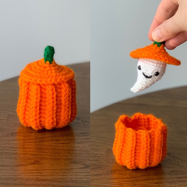 PeekABOO the Scaredy Ghost: Crochet pattern | Ribblr