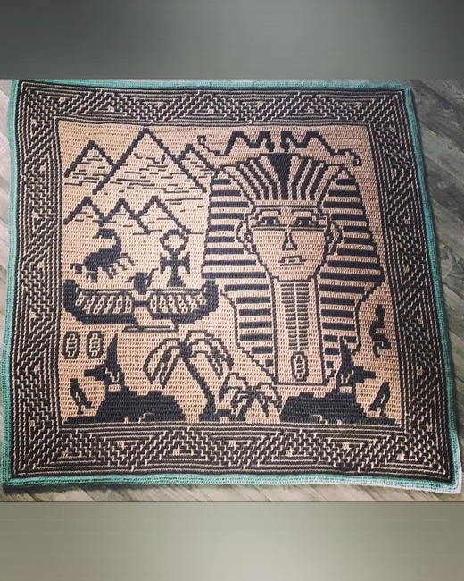 Flowing Egypt: Crochet pattern | Ribblr