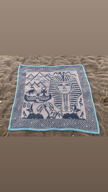 Flowing Egypt: Crochet pattern | Ribblr