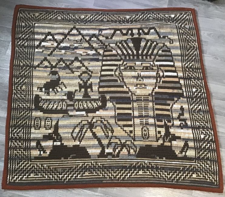 Flowing Egypt: Crochet pattern | Ribblr