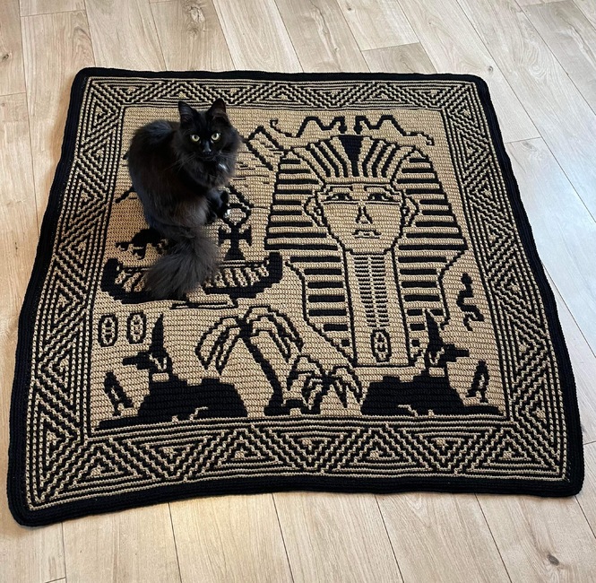 Flowing Egypt: Crochet pattern | Ribblr