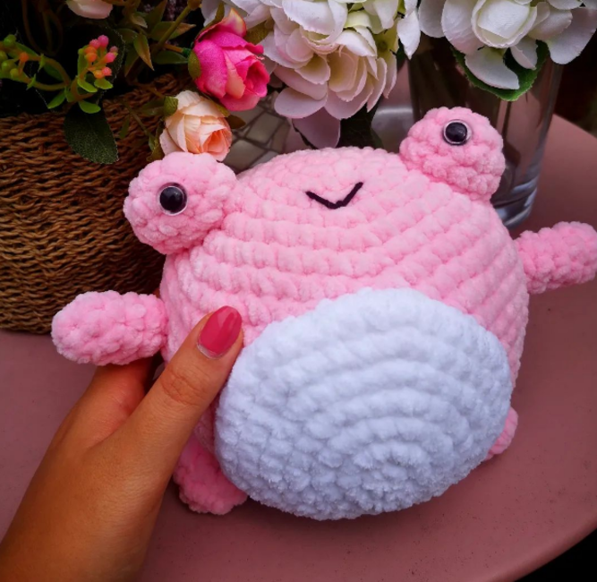 Frog Plushie: Crochet pattern | Ribblr