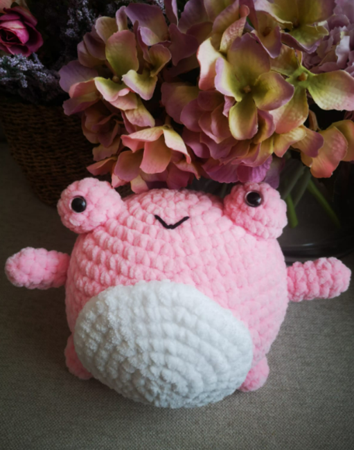 Frog Plushie: Crochet pattern | Ribblr