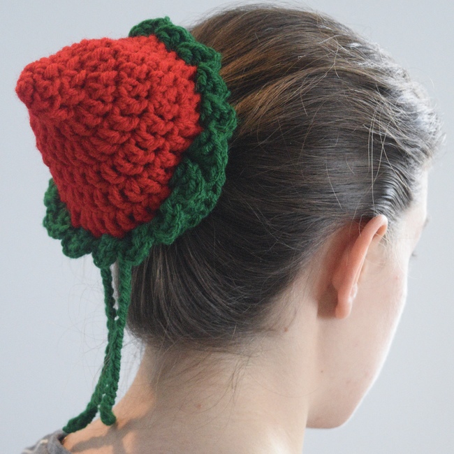 Crochet Bun Cover Free Pattern