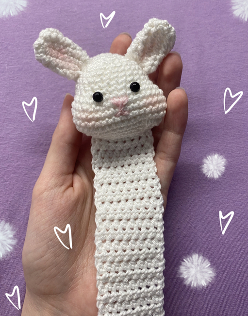 YUKI THE BUNNY BOOKMARK: Crochet pattern | Ribblr
