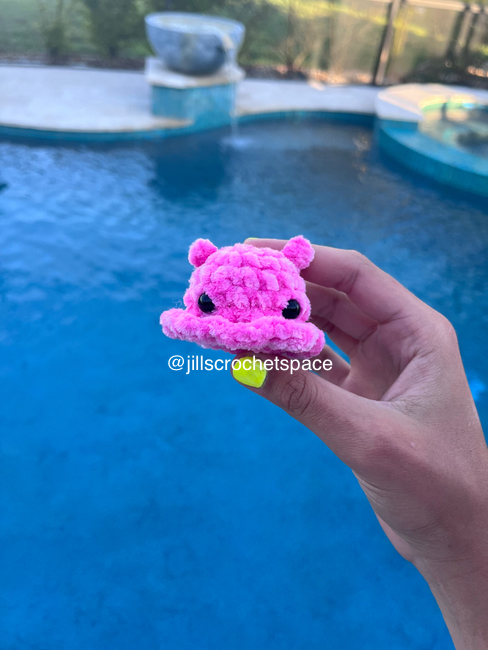 FREE Mini Dumbo Octopus: Crochet pattern | Ribblr