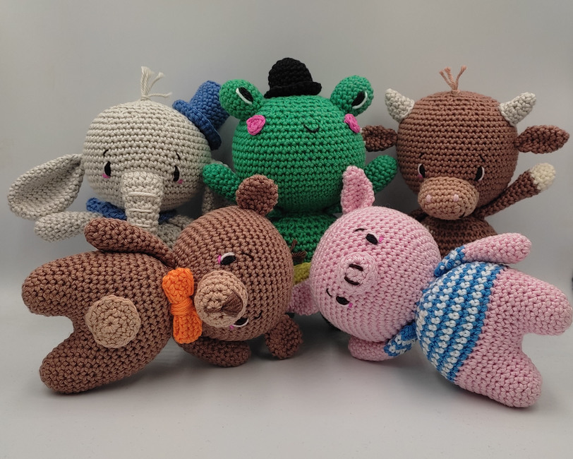 The Zoomis Pattern bundle 5 in: Crochet pattern | Ribblr