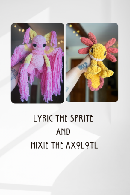 Lyric the Sprite and Nixie the: Crochet pattern | Ribblr
