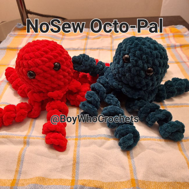 NoSew Octopal: Crochet pattern | Ribblr