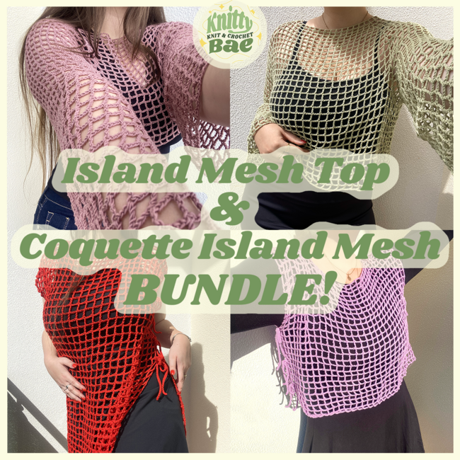 Island Mesh Bundle: Crochet pattern | Ribblr