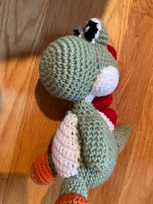 FREE Yoshi Amigurumi: Crochet pattern | Ribblr