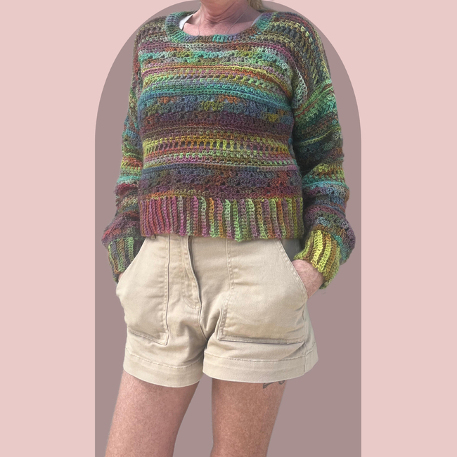 Secret Garden Sweater: Crochet pattern | Ribblr