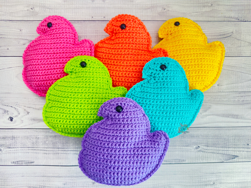 Mini Marshmallow Chick Kawaii: Crochet pattern | Ribblr