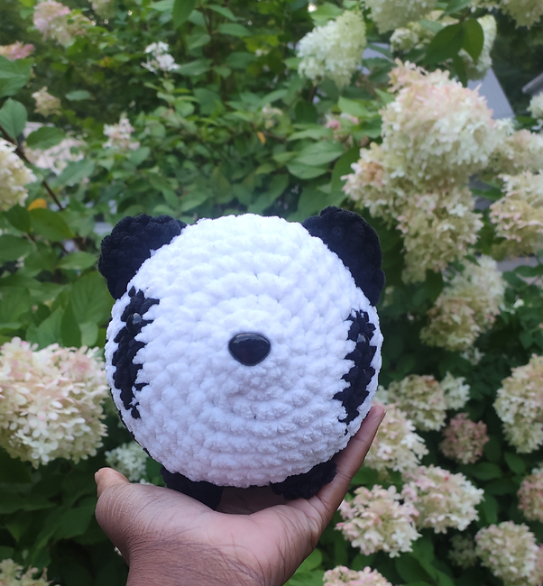 Panda Loaf: Crochet pattern | Ribblr