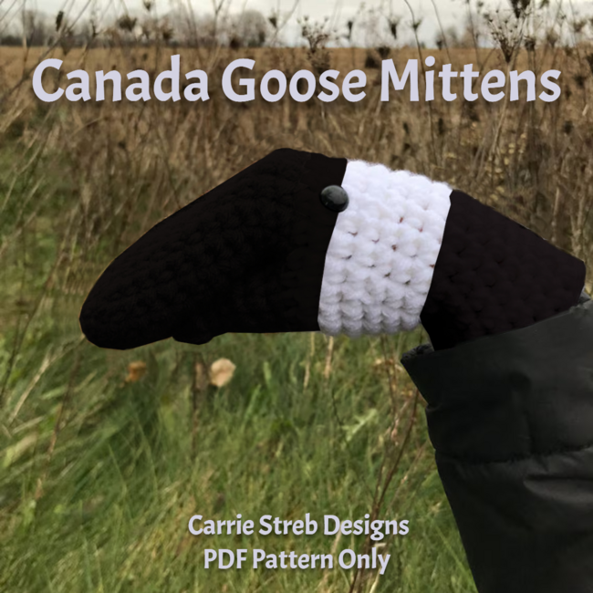 Canada Goose Mittens: Crochet pattern | Ribblr