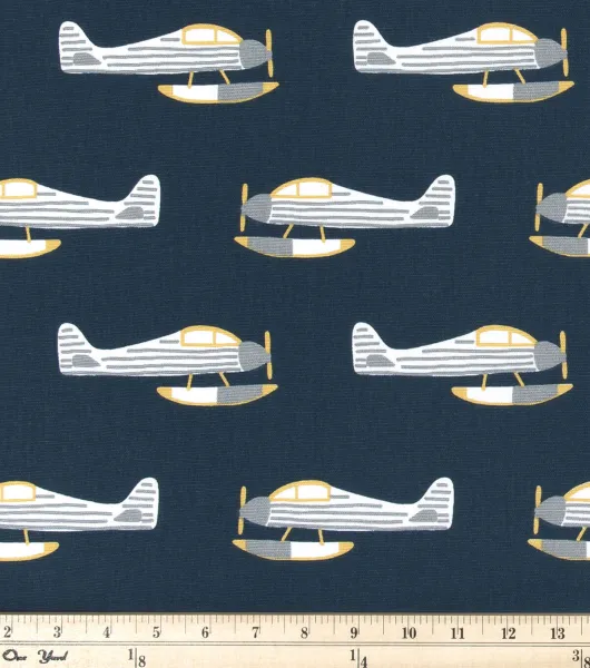 Premier Prints Upholstery Fabric Juvenile Upholstery Planes Chill by ...
